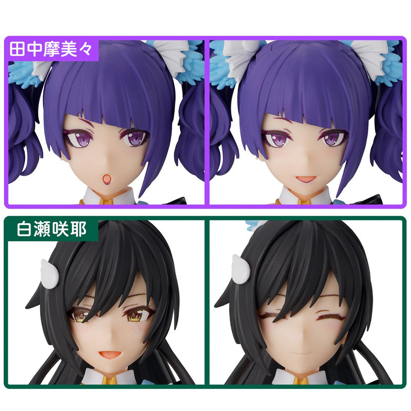 [BTF]BANDAI 30MS THE IDOLM@STER ทันากะ มามิ เมย์ ชิราเสะ ซากุยะ ชุดอุปกรณ์ประกอบผมและใบหน้า SFR3 ...