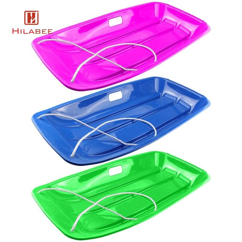 Hilabee Sled Heavy Duty Toboggan Sled Grass กระดานเลื่อน Flyer Flying ...