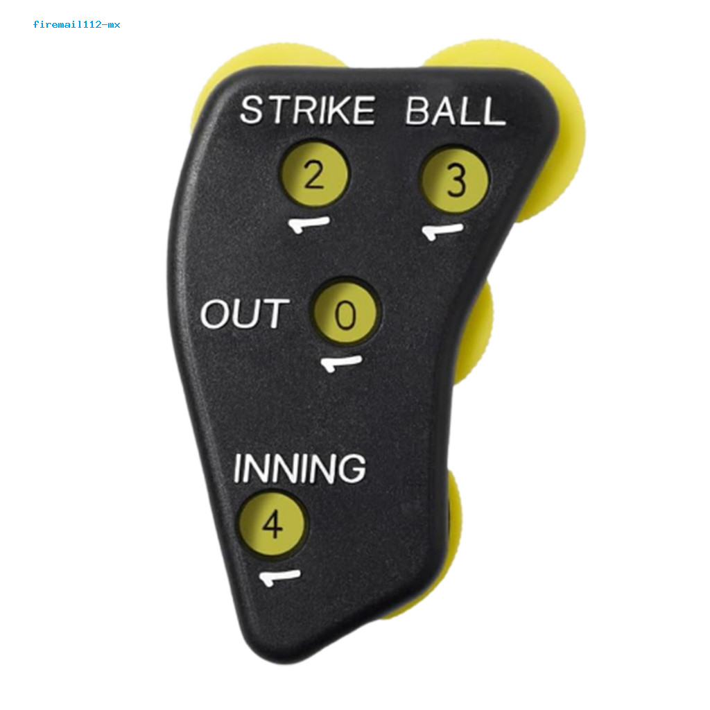 เปลี่ยน Umpire เกียร์ Umpire Pitch Counter 4 ล้อเบสบอล Umpire Clicker ...