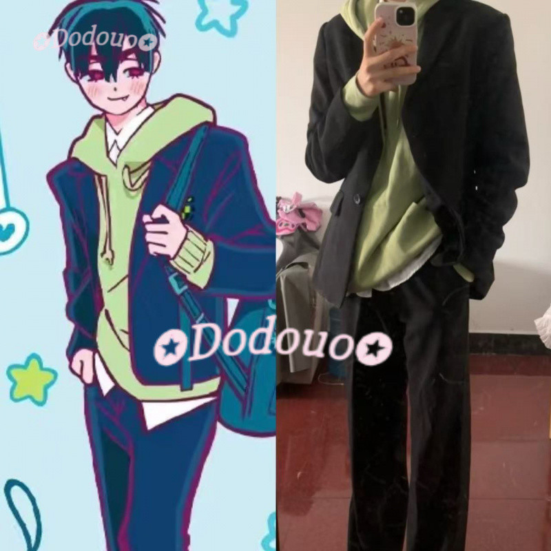 Alien STAGE tillivan cos เสื้อสเวตเตอร์มีฮู้ดสีเขียว เสื้อผ้าคอสเพลย์ ...