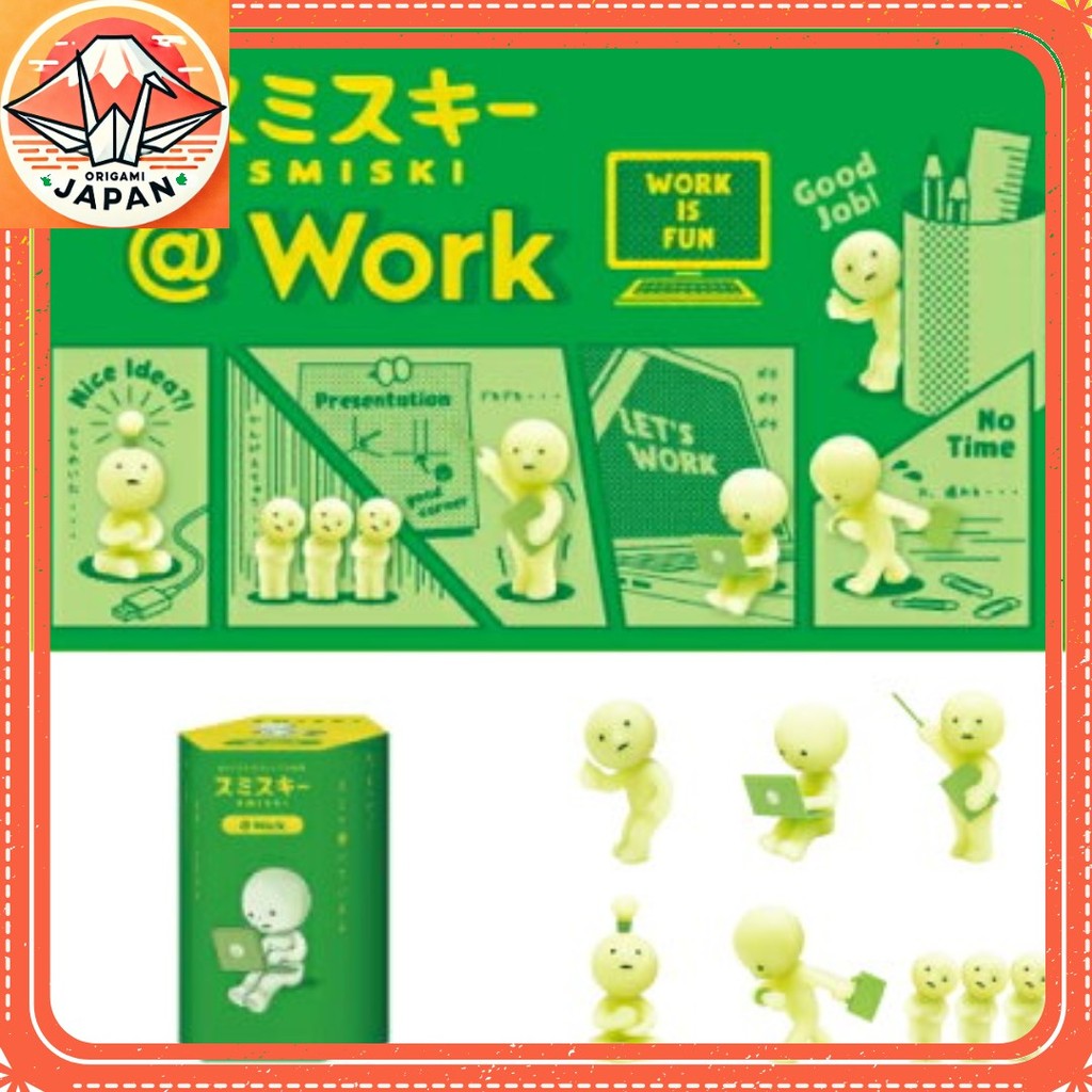 【Direct from Japan】[ความฝันอย่างเป็นทางการ] ซีรีส์ Smiski @work ...