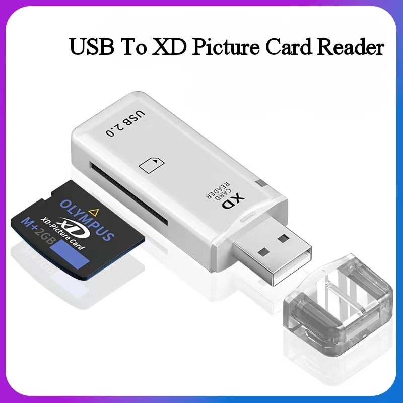 Xd อะแดปเตอร์การ์ดรีดเดอร์ USB 2.0 สําหรับตัวแปลงกล้อง Olympus Fuji ...