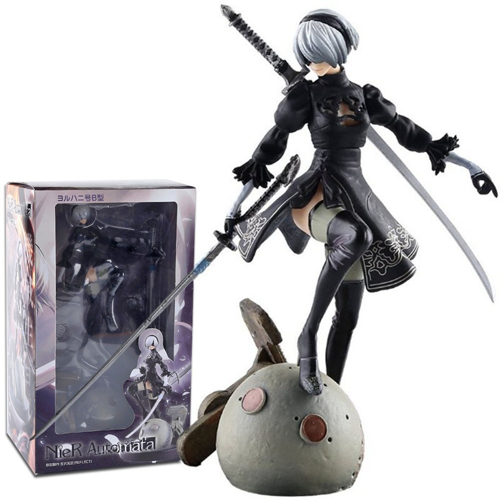 พร้อมส่ง Figure ฟิกเกอร์ Model โมเดล จากเกม Game NieR Automata 2B YoRHa ...