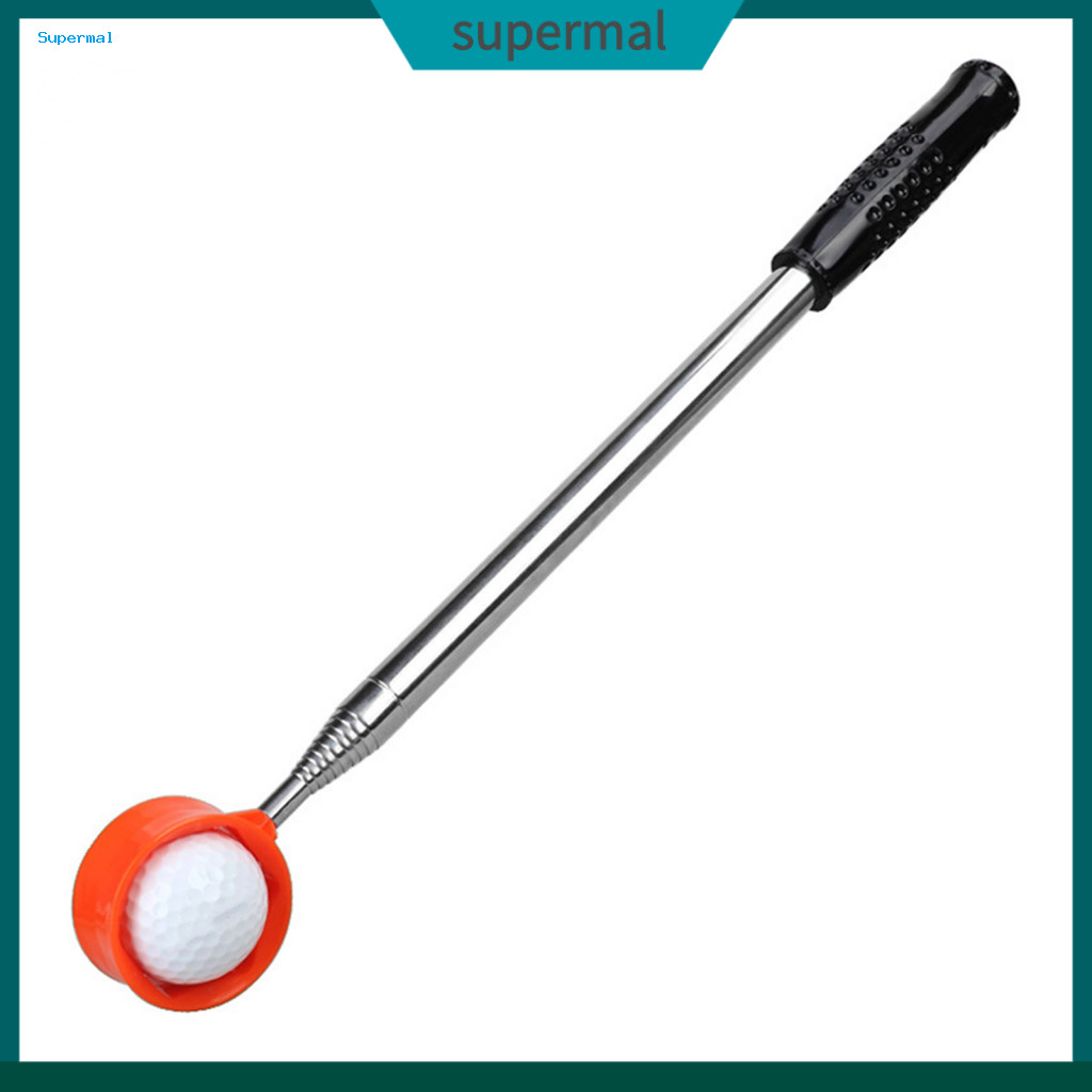แบบพกพาลูกกอล ์ ฟ Picker Telescopic สแตนเลสกอล ์ ฟ Ball Retriever ...