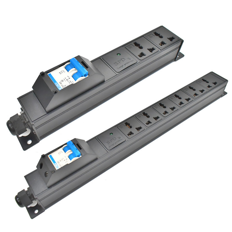 Pdu Power Distribution Unit Strip Surge protection Universal Outlet Socket 2-19 Ways 16A/32A ...