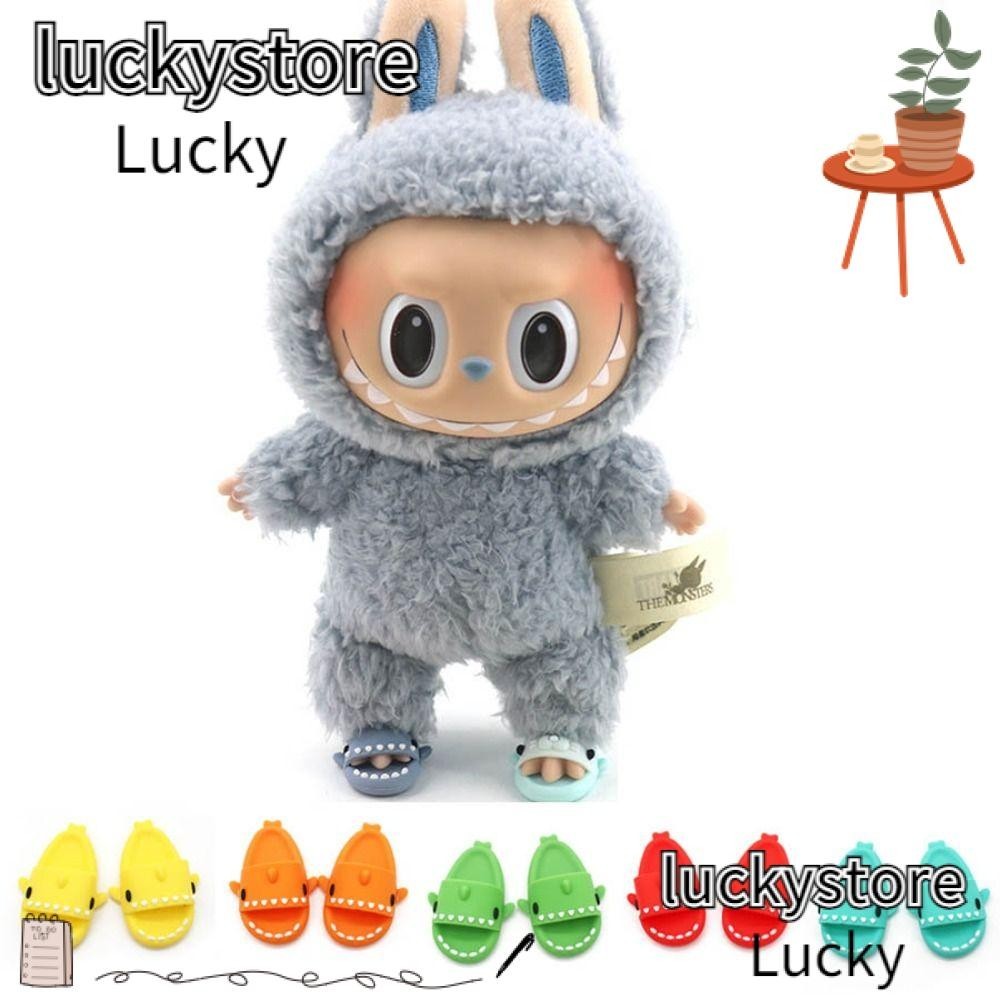 Lucky Labubu ตุ๊กตารองเท้า, PVC Hand-made Board รองเท้า,แฟชั่น DIY ...