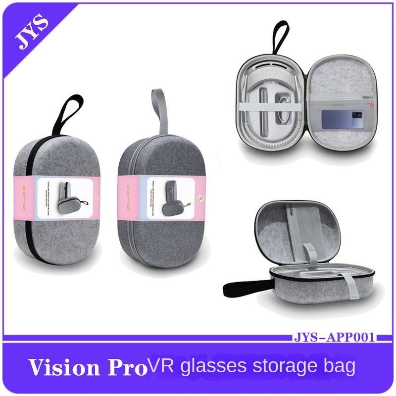 สต็อกที่มีอยู่ จอยเกมส์ pc Vision Pro VR Head-Wearing กระเป๋าเก็บแว่นตา ...