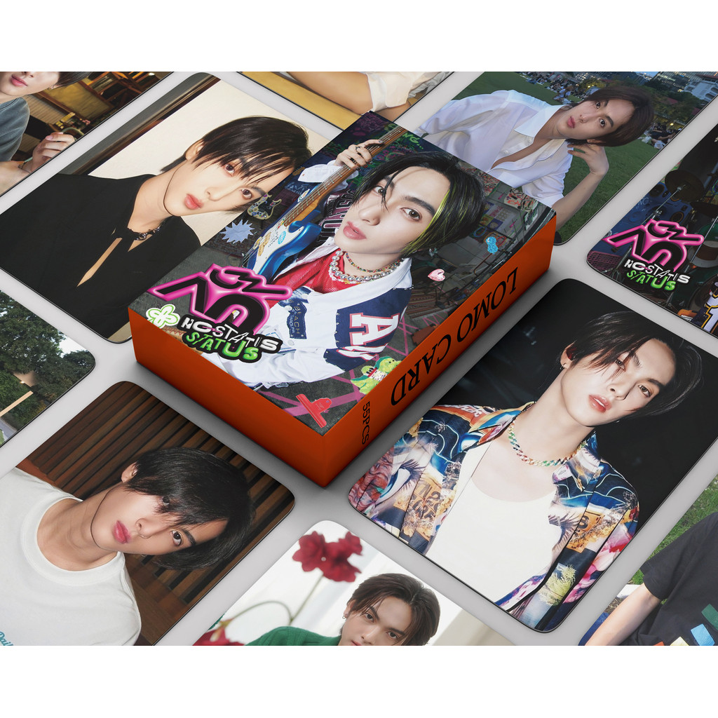 30-132pcs BUS No-Status Status Photocards เลเซอร์โฮโลแกรม Lomo Card ...