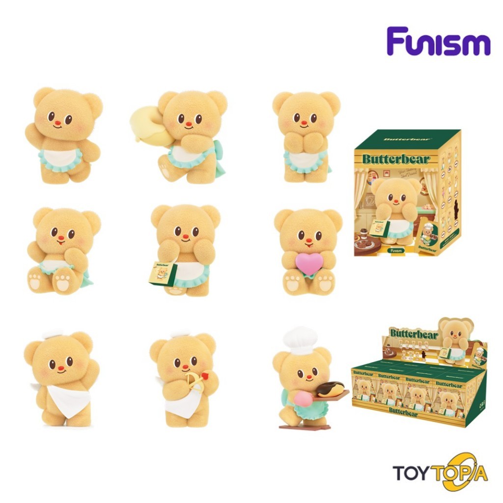 (MX2085) Butterbear Operating Day Series Blind Box By Funism (1 pc) | Shopee Thailand