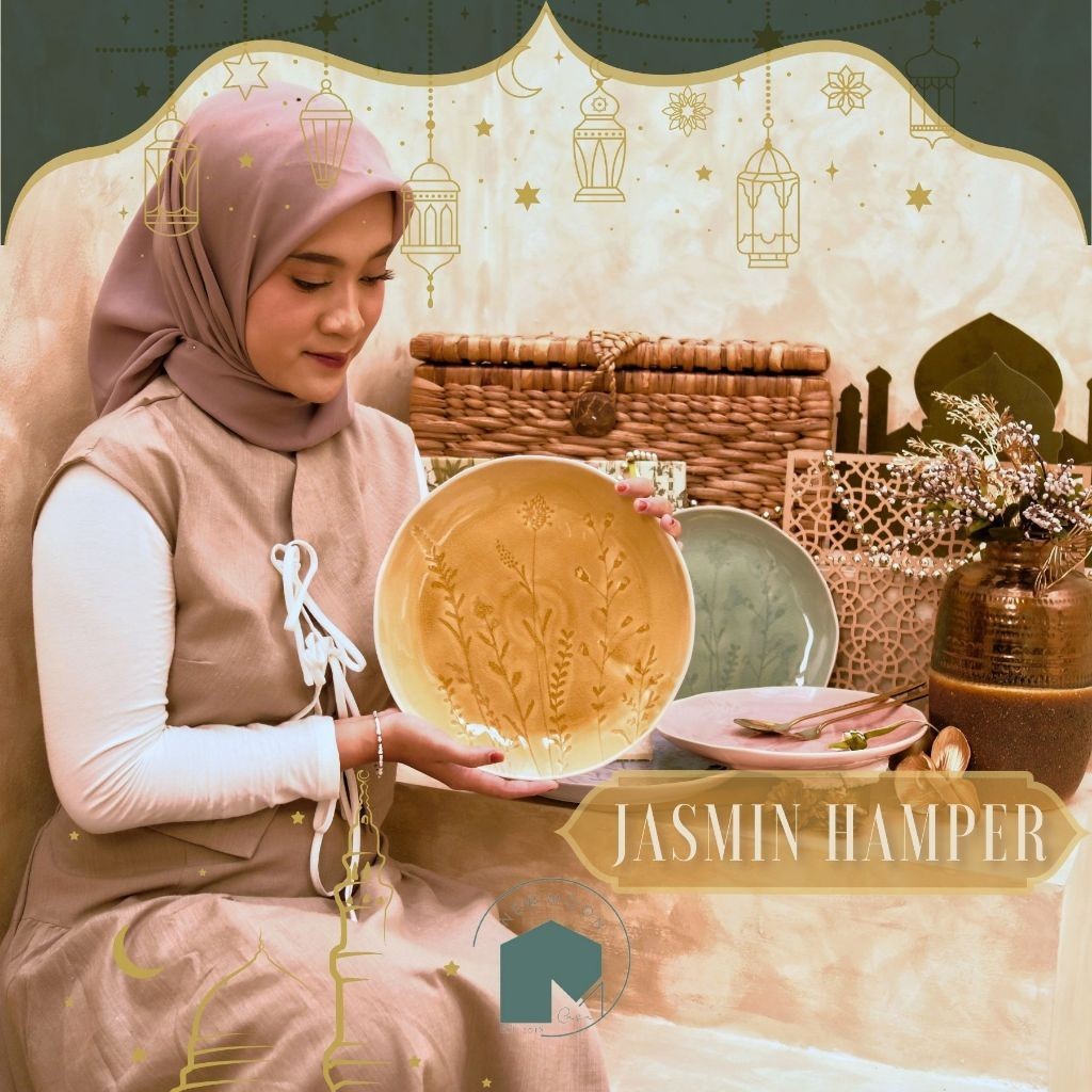 ชุด 2 hampers Eid al-Fitr ของขวัญ ramadhan JASMIN ramada hamper hari raya ของขวัญพัสดุแผ่นพรีเมี ...