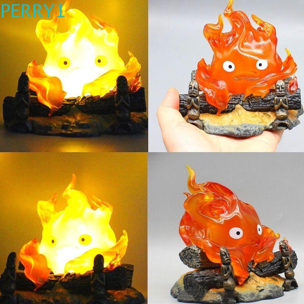 Perry Calcifer Action Figure, Anime Character Breathing Lamp, Ornament ...