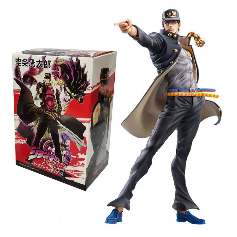 17CM Anime JoJo's Bizarre Adventure Figure Kujo Jotaro Star Platinum ...