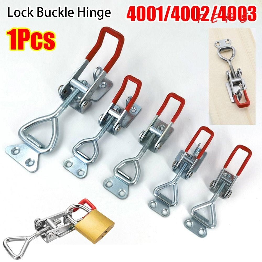 Feps 1 ชิ้นล็อคหัวเข็มขัดบานพับ, Quick Release 4001/4002/4003 Toggle Latch Clamp, Anti-Slip ...