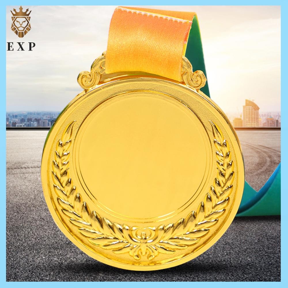 [explosion1.th] 5.2 ซม. Gold/Silver/Bronze Medal Set Award Medals Race Reward Medal for ...