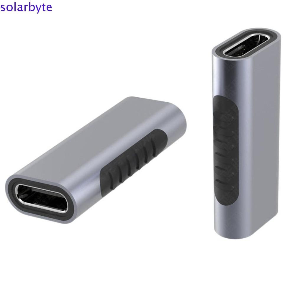 Solarbyte อะแดปเตอร์ USB C Coupler, หญิง USB-C Coupler USB Coupler Type-C Converter, ชาร์จ 100W ...