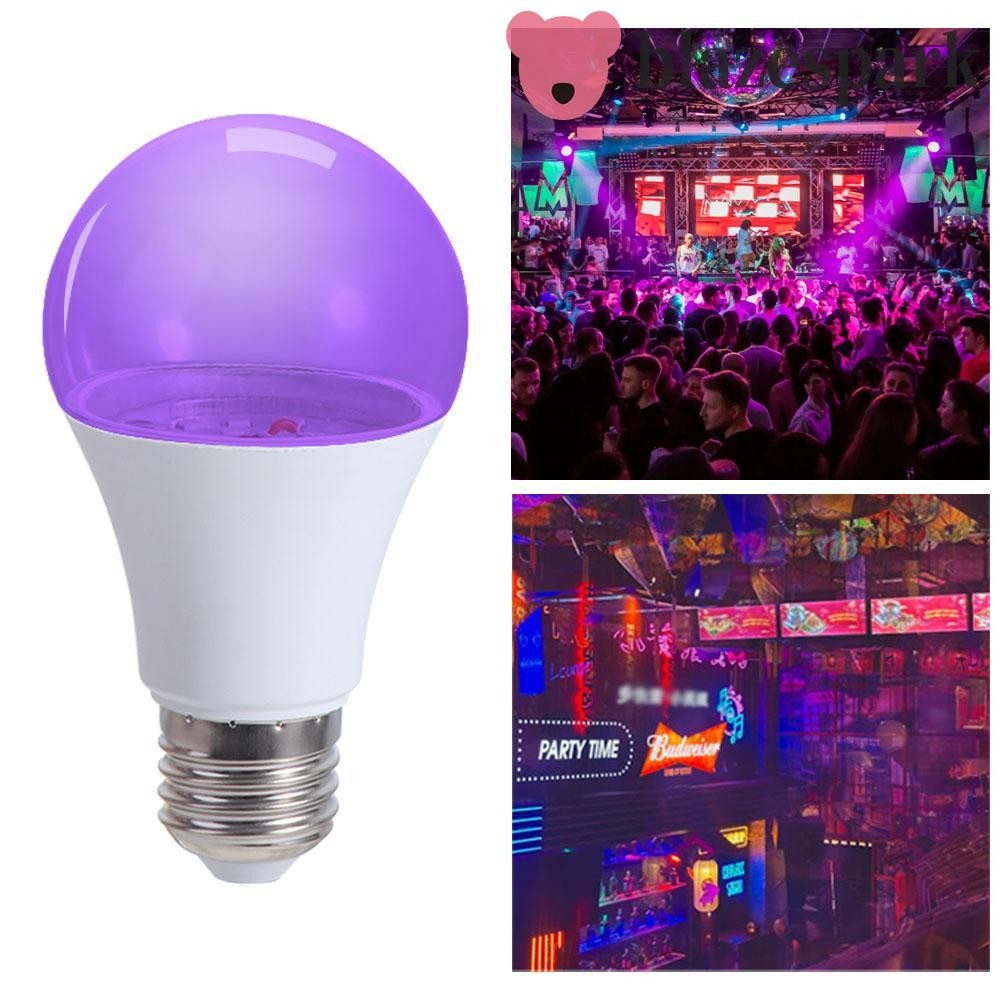 Blazespark หลอดไฟ UV สีม่วง, บรรยากาศ 360 เรืองแสงหลอดไฟ UV, Floodlight 10W E27 Blacklight โคมไฟ ...