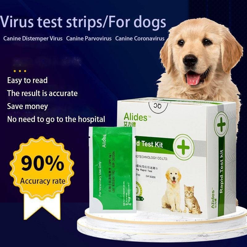 Hipidog Venture Dog Canine Distuster Virus Cdv & Parvovir Cpv Test Kit ...