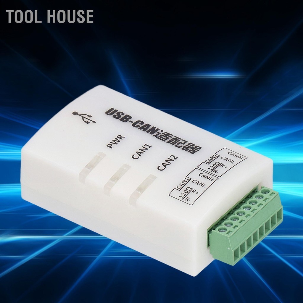 Tool House สามารถ USB อะแดปเตอร์ Dual Channel อัตโนมัติ CAN Bus Analyzer ตัวแปลงอัจฉริยะ ...