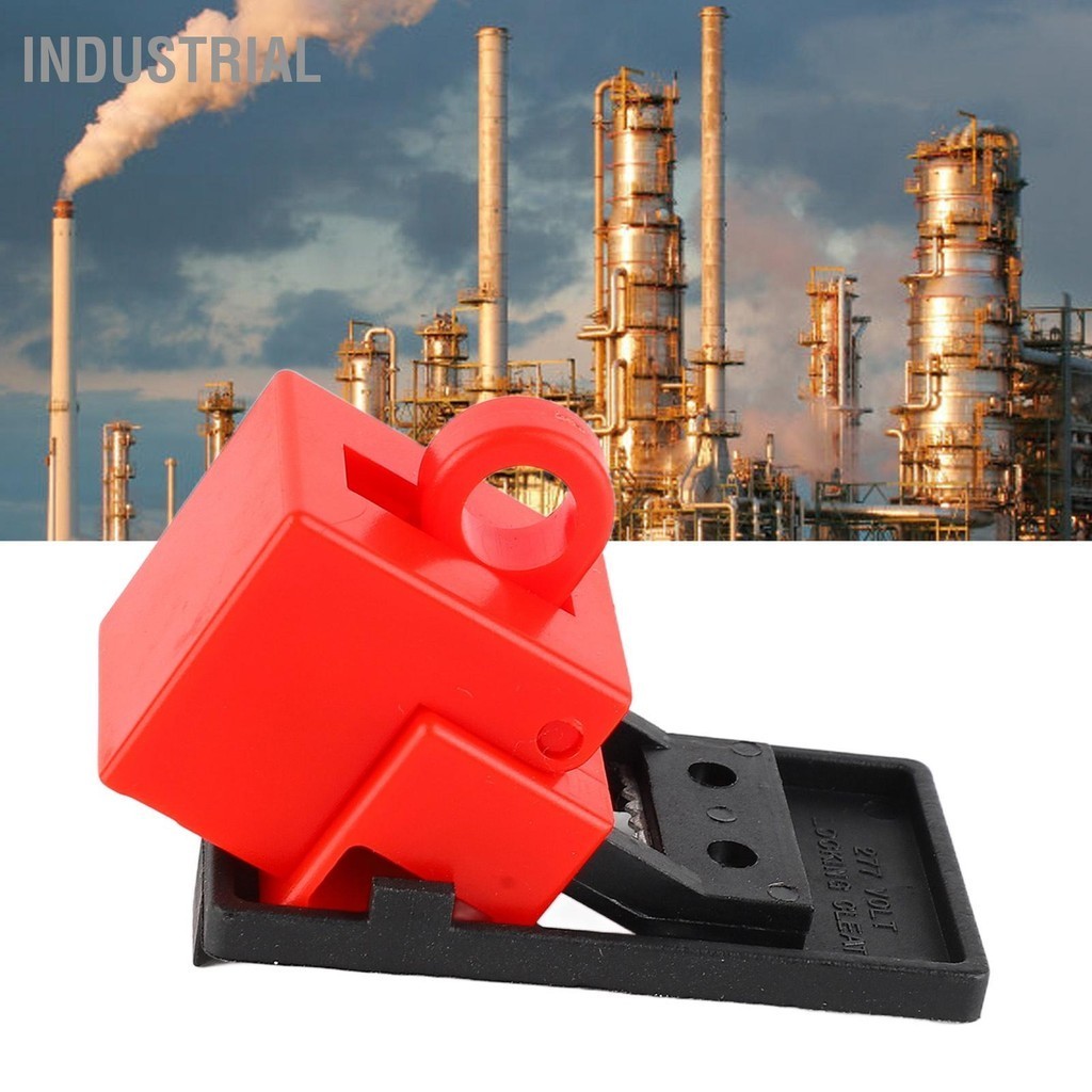 Industrial Clamp On Breaker Lock อุปกรณ์ล็อคเบรกเกอร์พลาสติก PP อุปกรณ์ ...
