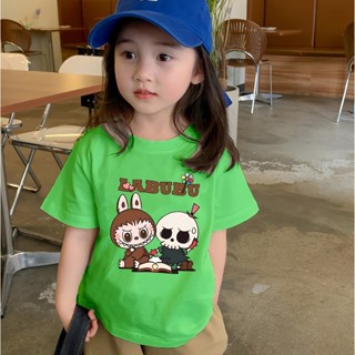 2024 Hot Labubu Labu Boo Pop Mart เสื ้ อยืดเด ็ กสบาย Fit เหมาะสําหรับ ...