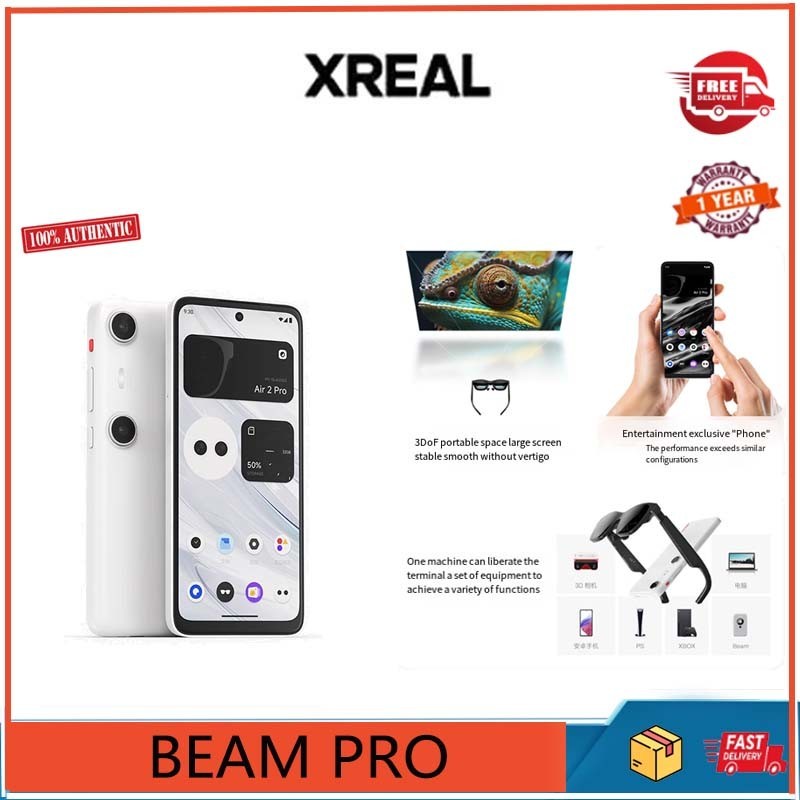 Xreal Beam Pro AR Space Computing Terminal ปรับให้เข้ากับแว่นตา Air ...