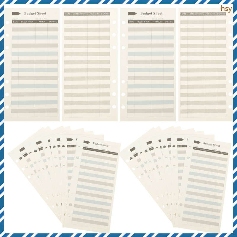 36 แผ ่ นแบบพกพา Budget Pad Home Office Supplies Planner Supply ...