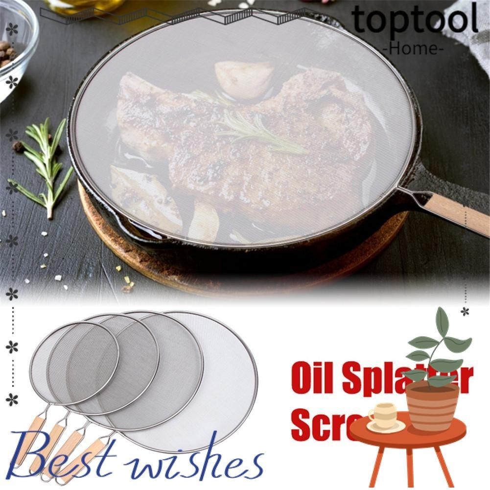 Toptool Grease Splatter Screen Splatter Guard Anti-splash หน ้ าจอกระทะ ...