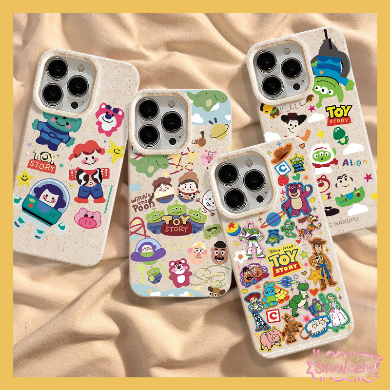 แฟชั่นอะนิเมะ Toy Story กรณีมอนสเตอร์น่าร IPhone 14 15 Pro Max 7Plus 11 13 12 Pro Max 6s 6 8 ...