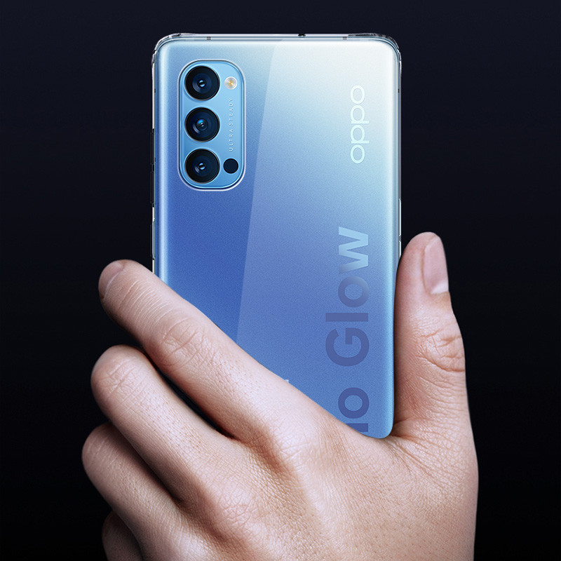 Oppo Reno4 Pro 5G CPH2089 Anti-yellowing Washable Slim Fit ยางโปร่งใส ...