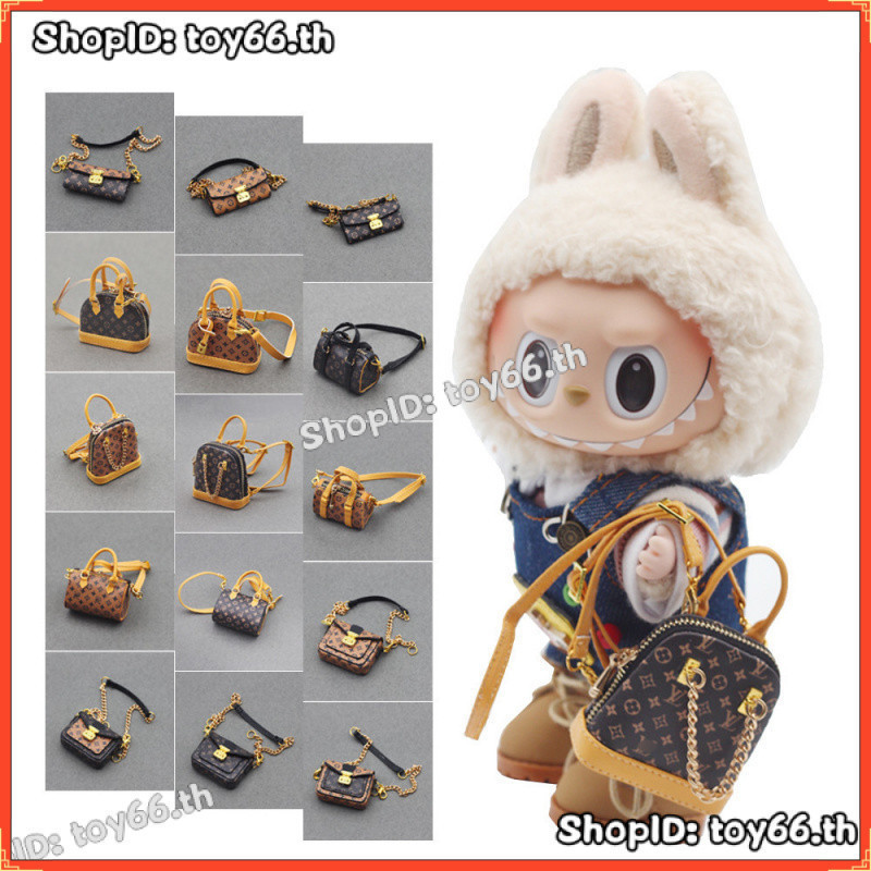 [สําหรับ 17 ซม.labubu V2 liila] กระเป๋าเป้สะพายหลังคุณภาพสูงกระเป๋า ...