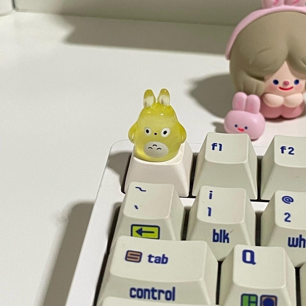 [keycaps] คีย์แคป Totoro พุดดิ้งSanrio สำหรับ Mechanical Keyboard ...
