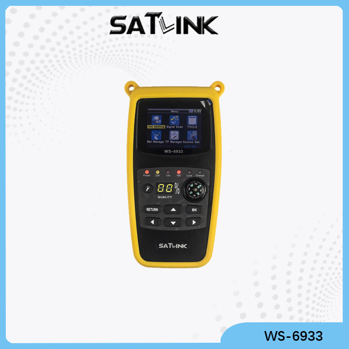 Original Satlink WS-6933 Digital Satellite Finder DVB-S2 Satfinder 2.1 ...