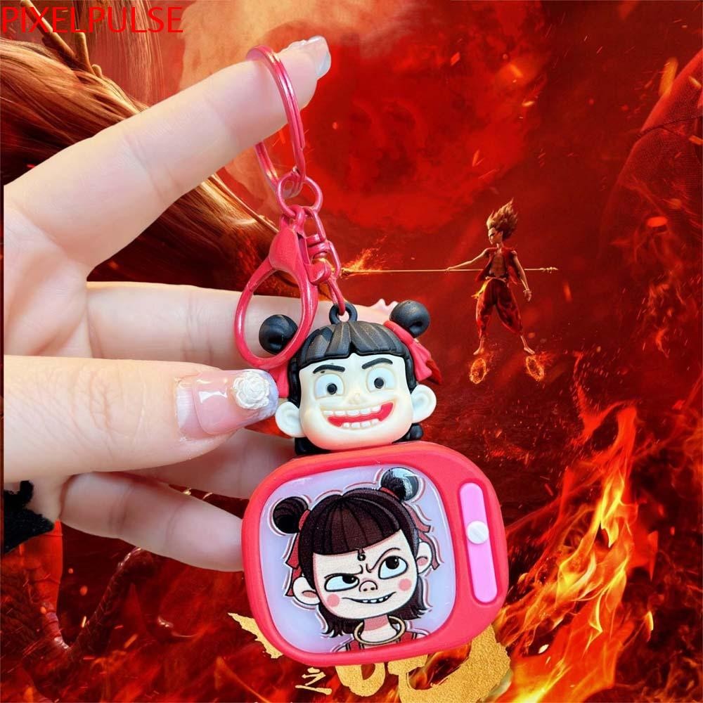 Pixelpulse Ne Zha กระพริบพวงกุญแจ, อะนิเมะภาพยนตร์ NeZha 2 สะสม Ne Zha ...