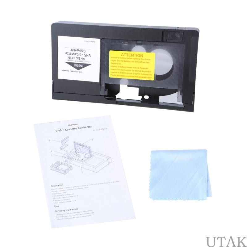 Take Home Movie Transfer VHS C ถึง VHS Cassette Adapter Converters ...