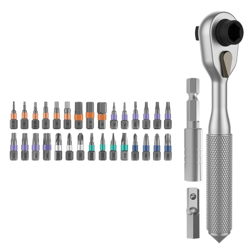 SPT* 42 in 1 ไขควงชุดประแจวงล้อแรงบิดไดรฟ์แม่เหล็กชุดไขควงวงล้อซ็อกเก็ต ...