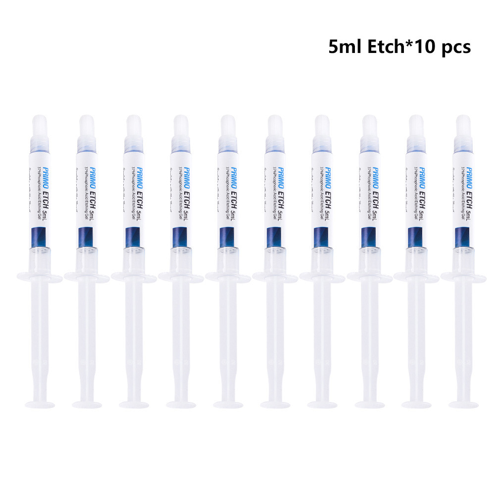 5ml/syringe Bulk Dental Acid Etching Gel Etchant Agent 37% ฟอสฟอรัสสําหรับทันตกรรมจัดฟันกาว ...