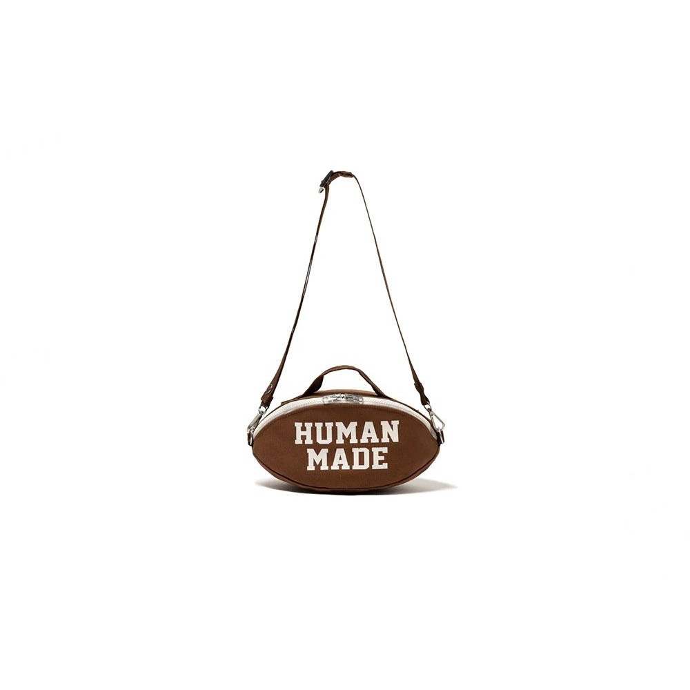 HUMAN MADE Rugby Ball Bag Brown Unused | Shopee Thailand