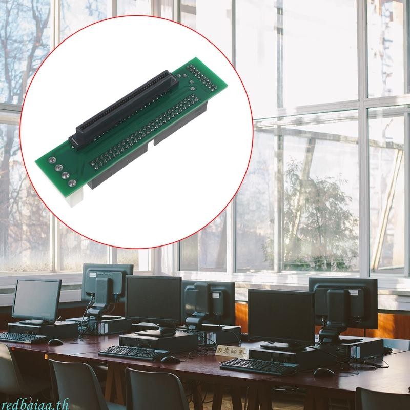 Redbaiaa 80 PIN ถึง 50 PIN SCSI SCA อะแดปเตอร์ SCA 80 PIN ถึง SCSI IDE ...