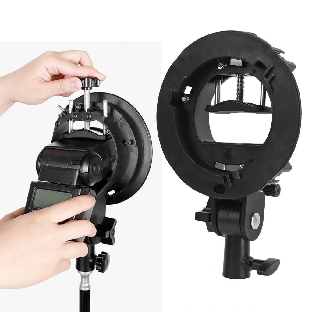 S Type Bracket Holder สำหรับ Mount Speedlite Photography Studio ...