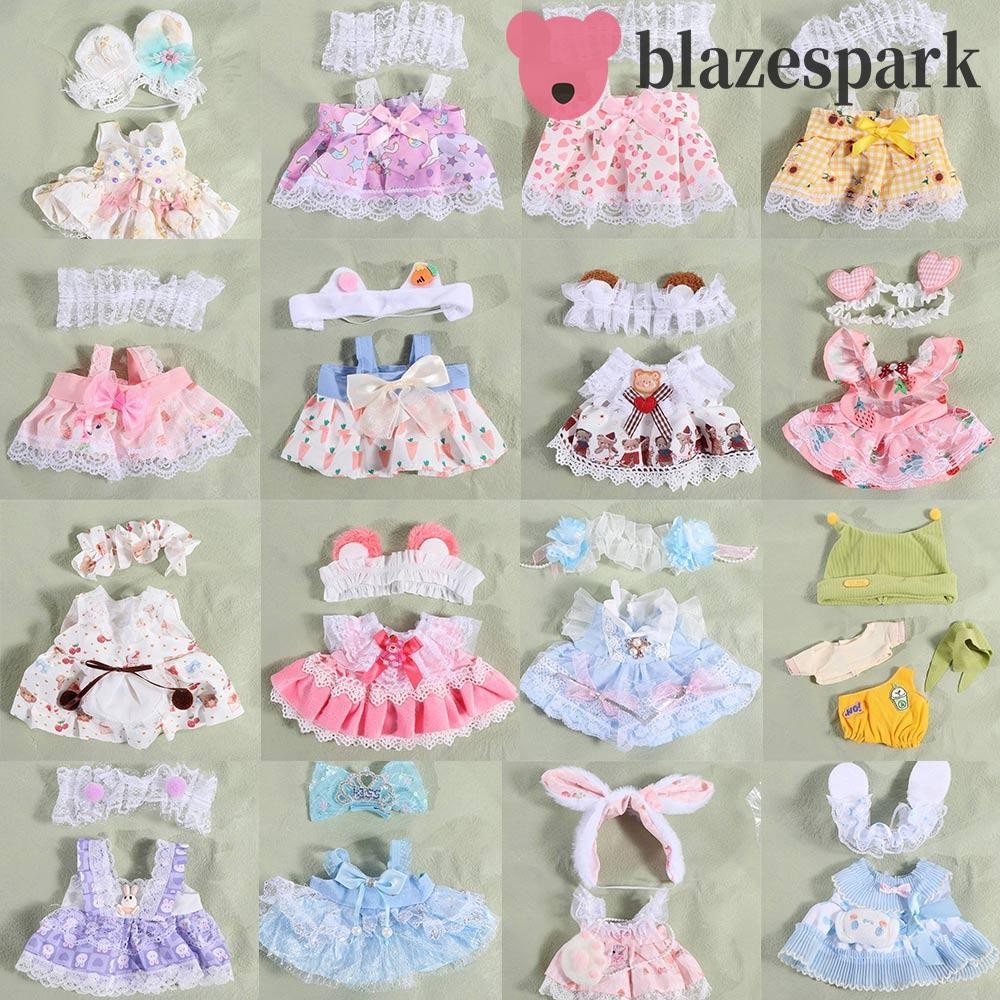 Blazespark 20 ซม.ผ้าฝ้ายตุ๊กตาเสื้อผ้า,เปลี่ยนเปลี่ยนชุดตุ๊กตาPlushชุด,ตุ๊กตาCross-Dressing ...