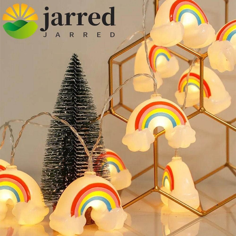 Jarred บรรยากาศ, Cloud Star Rainbow กันน้ํา LED String ไฟนางฟ้า, บรรยากาศตกแต่งแสง Creative ...
