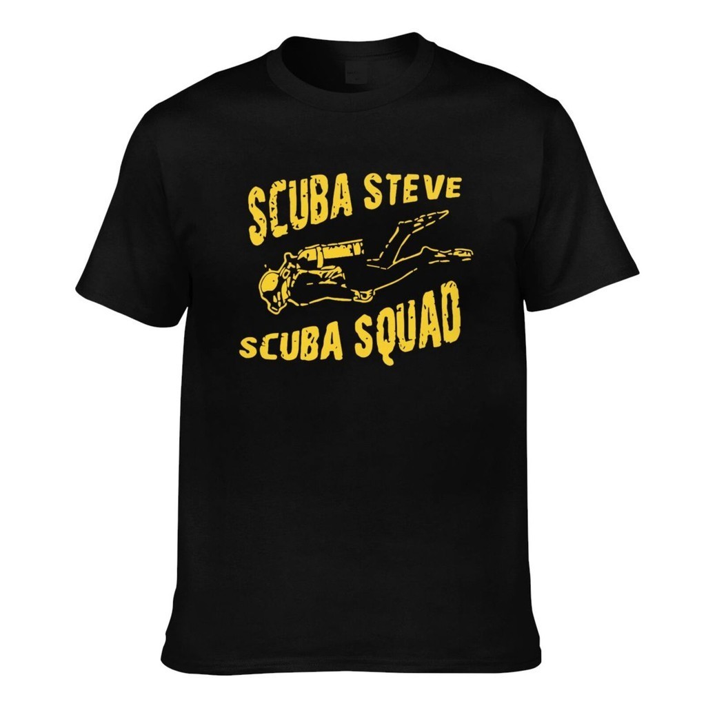 Scuba Steve Scuba Squad Padi Diver สบาย Fit Mens เสื้อยืด Creative ...