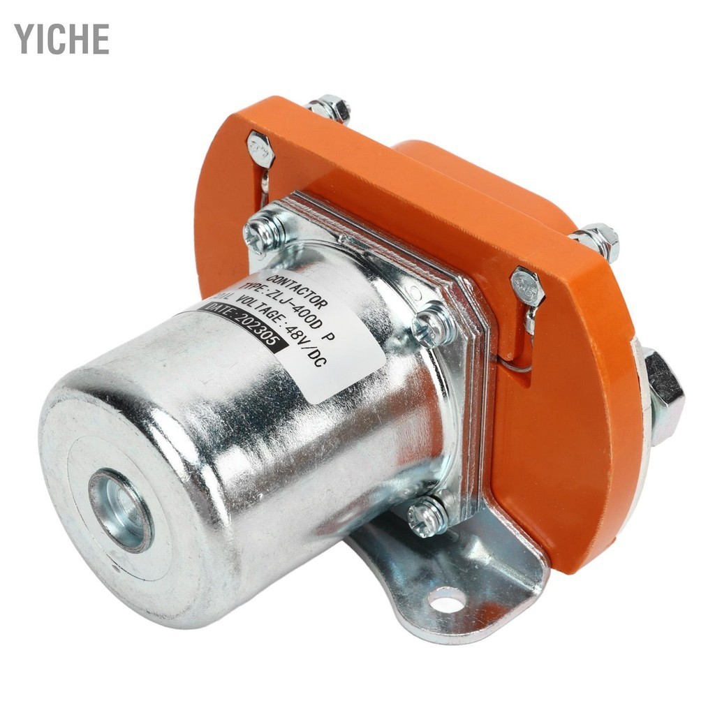 YiChe หลักคอนแทคSolenoid ZLJ 400D 48V 400AโลหะStrong Power Universalสำหรับรถกอล์ฟไฟฟ้ารถ ...