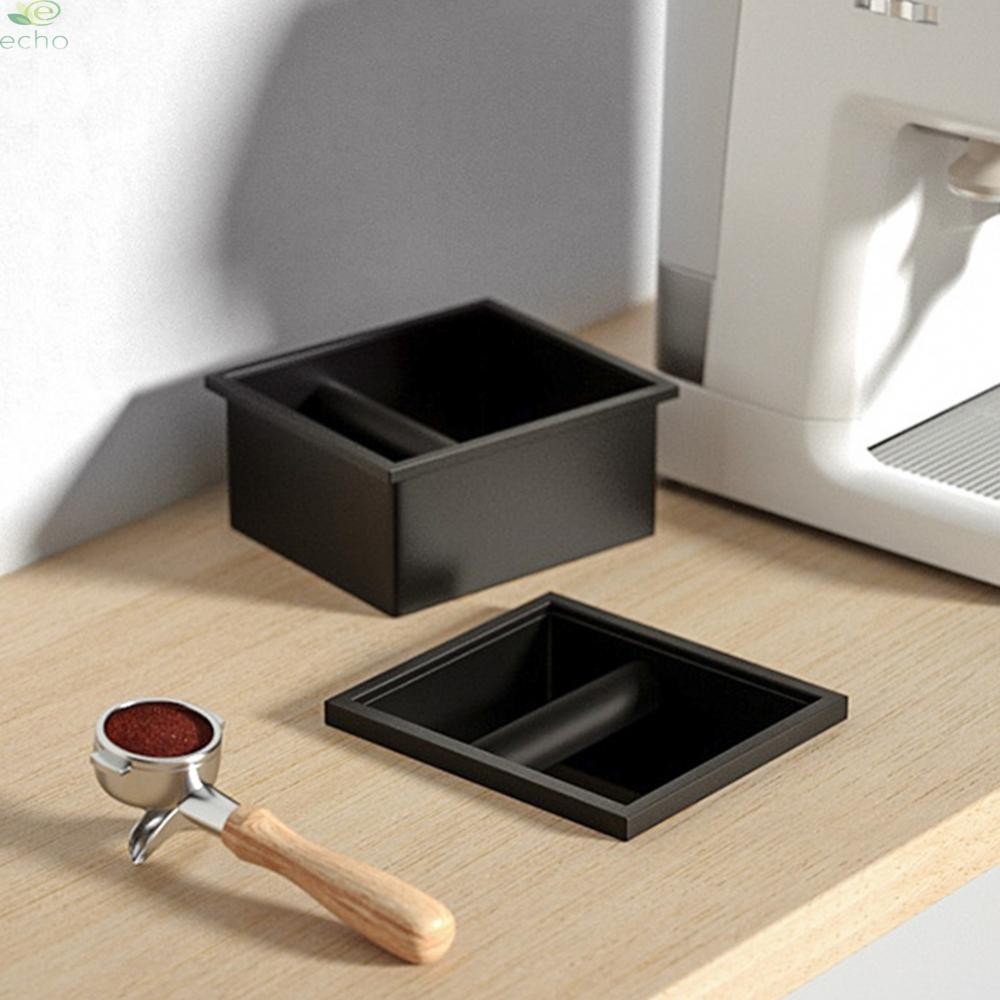 สะดวก Coffee Grounds Box Knock Box พร ้ อม Knock Bar สแตนเลสแบบถอดได ้ ...