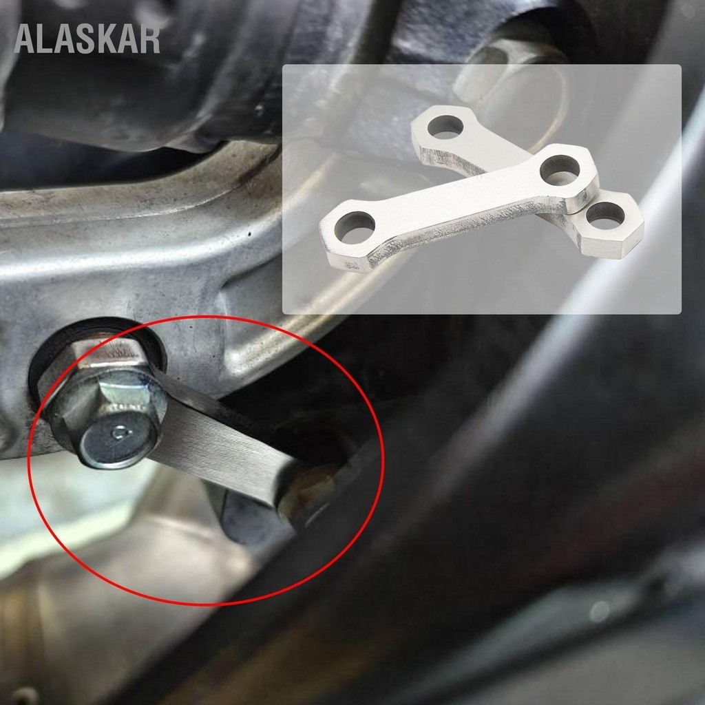 ALASKAR 2pcs Lowering Link Kit 30 มม.สแตนเลสสตีลความแข็งสูงสำหรับ FJ09 ...