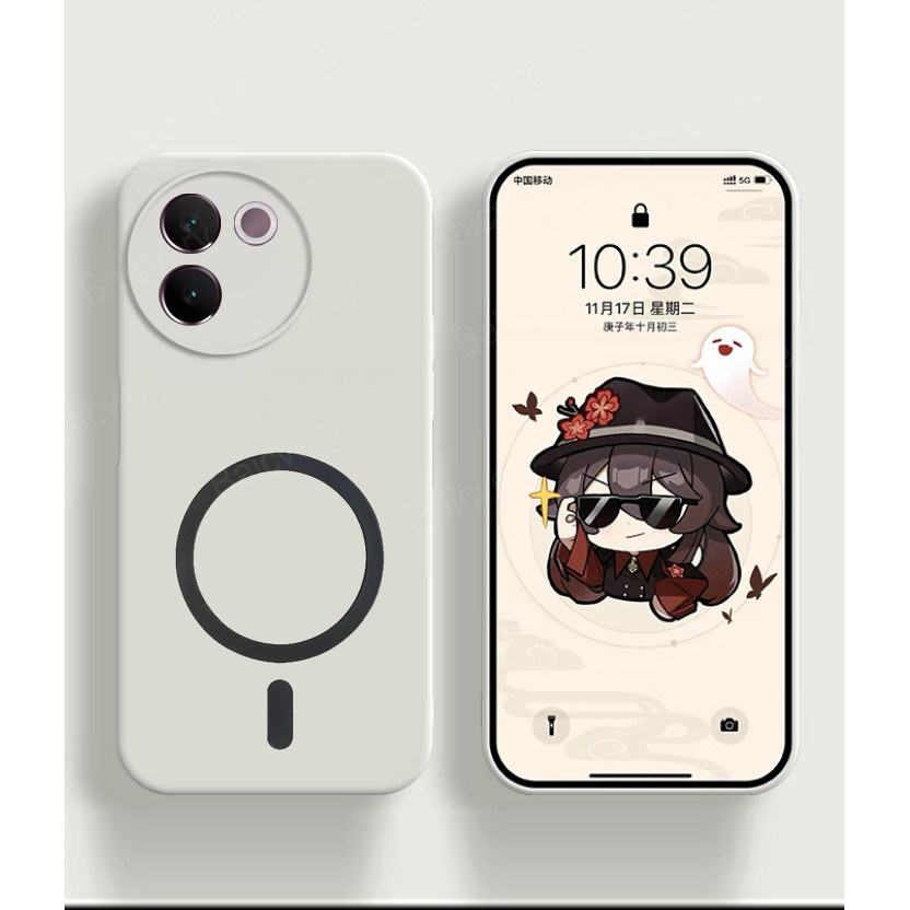 Vivo V30E V2340 V2339 / VIVO V40 Lite 5G กรณีที่มีสีสัน Matte Liquid ...