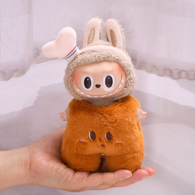 15 ซม. 17 ซม. เสื้อผ้า Labubu Macaron V1 V2 Baby Three V3 Mini Baoao ...