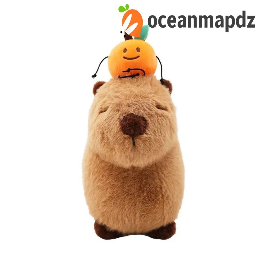 Oceanmapdz Capybara นั่งของเล่นตุ๊กตา, Capybara ตุ๊กตาอะนิเมะ Capybara ตุ๊กตา, ของเล่นเด็กนุ่ม ...
