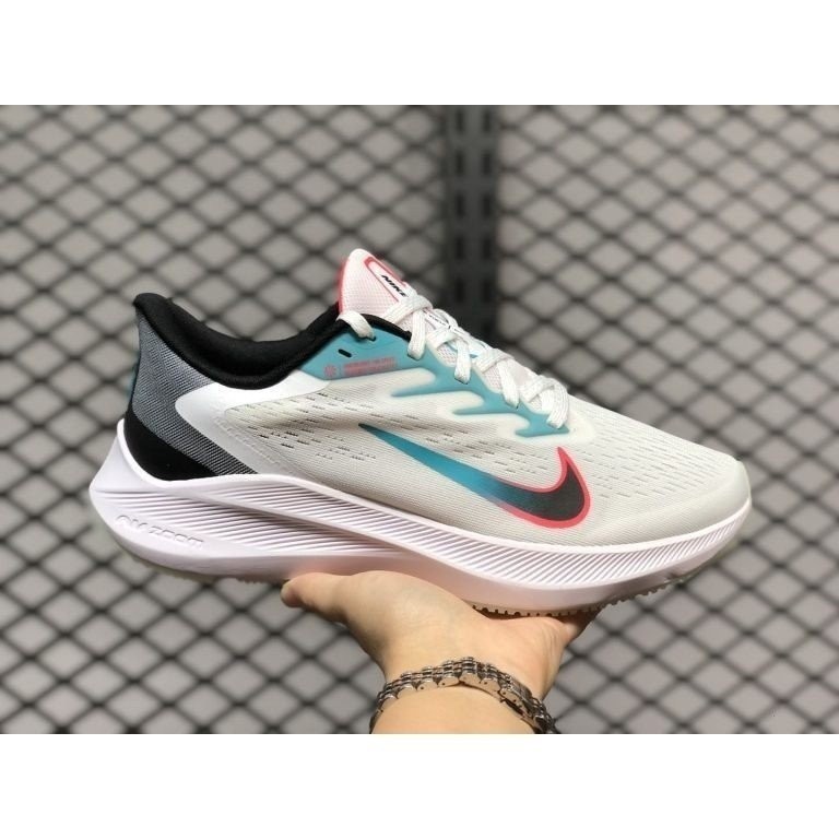 Zoom winflo 7 รองเท้าผ้าใบสีขาวสีดําสีเขียว CJ0291-100 wt2k | Shopee ...