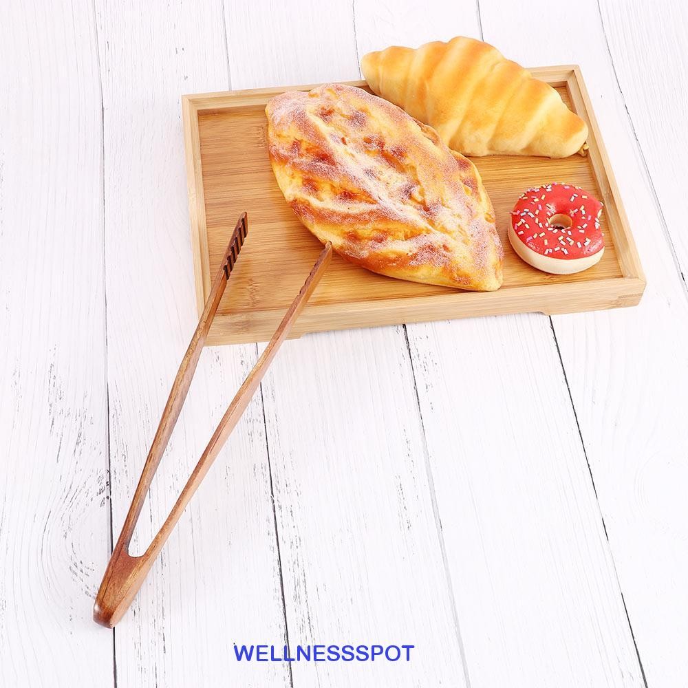 Wellnessspot แหนบปิ้งขนมปัง BBQ ขนมปังไม้ไผ่เค้กขนมขบเคี้ยวอุปกรณ์ทําอาหาร | Shopee Thailand